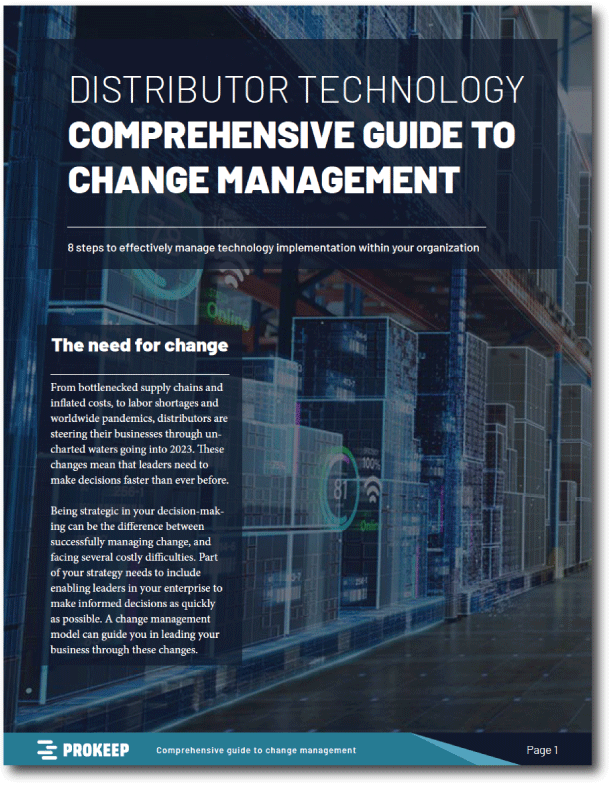 Distributor's Step-by-Step Guide to Managing Change