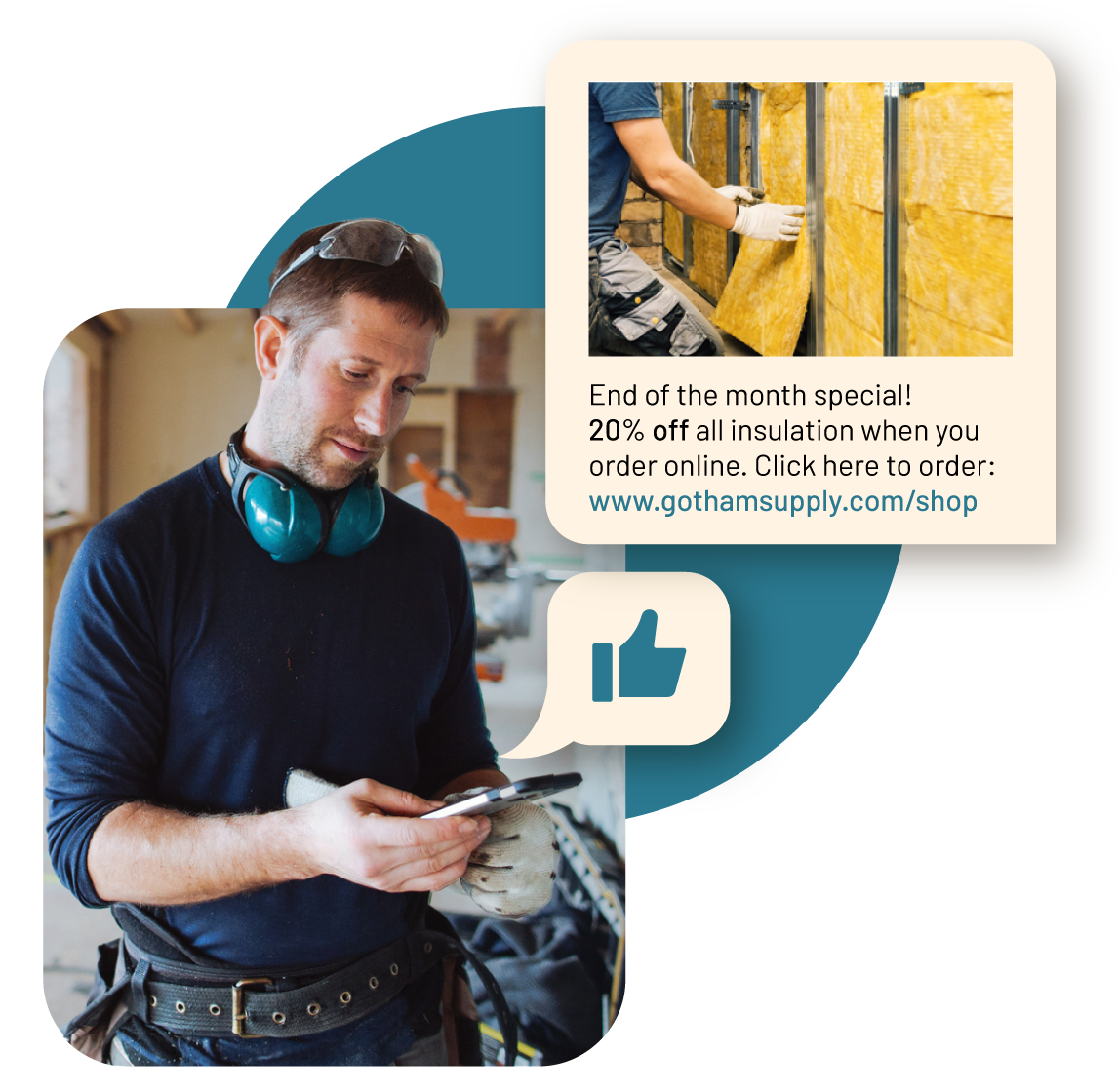 Contractor Map | Texting Distributors Using Prokeep