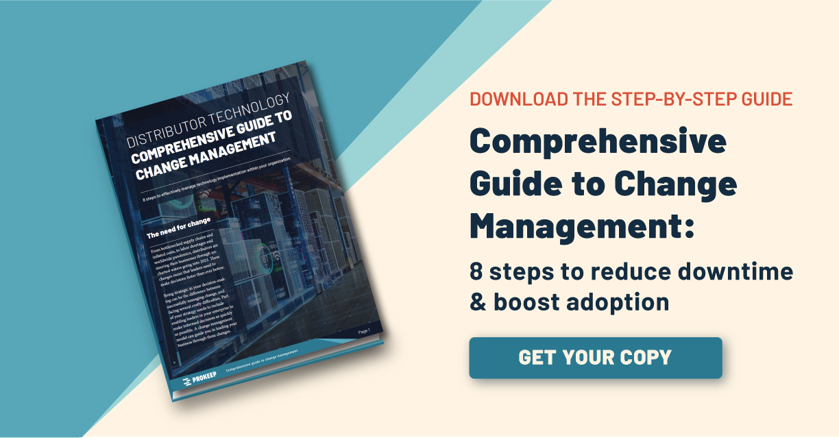 Distributor's Step-by-Step Guide to Managing Change