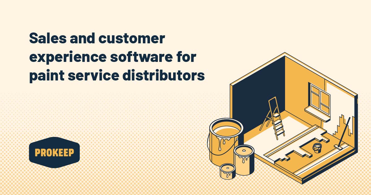 Revenue Engine for Paint Distributors | Prokeep